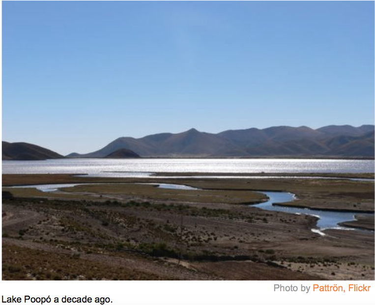 Bolivia’s Disappearing Lake Poopo – Bolivian Thoughts | Pensamientos ...