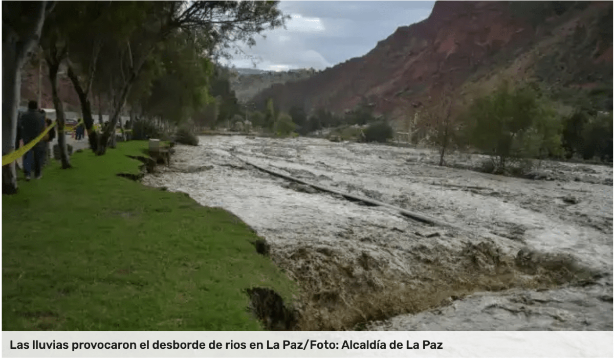 Possible River Overflow – Cochabamba, Santa Cruz, Yungas de La Paz ...